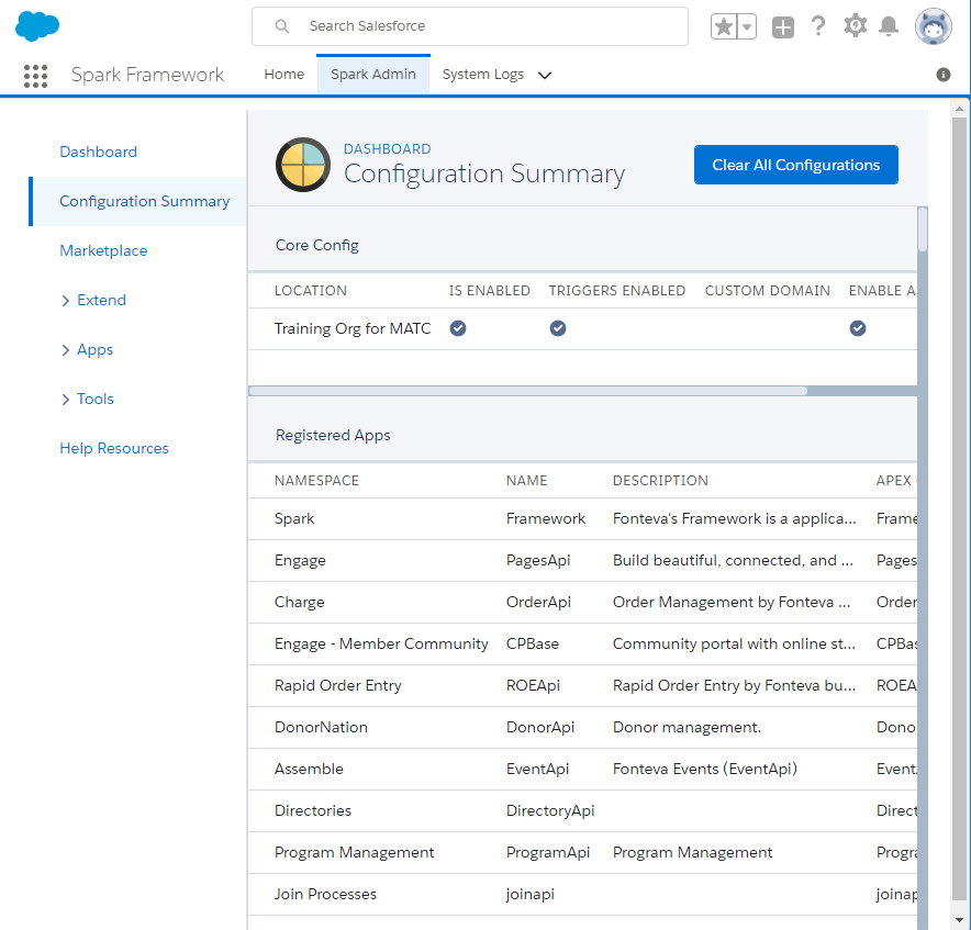 Using Registered Objects