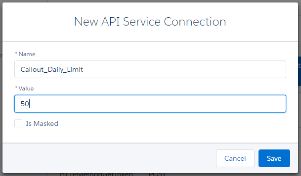 API Service Connections